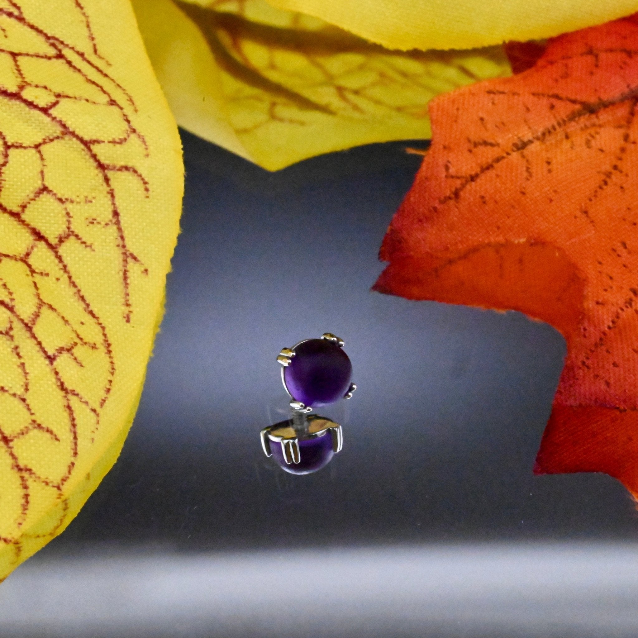 5mm Round Cab Prong - 14g Threaded – Agave in Bloom