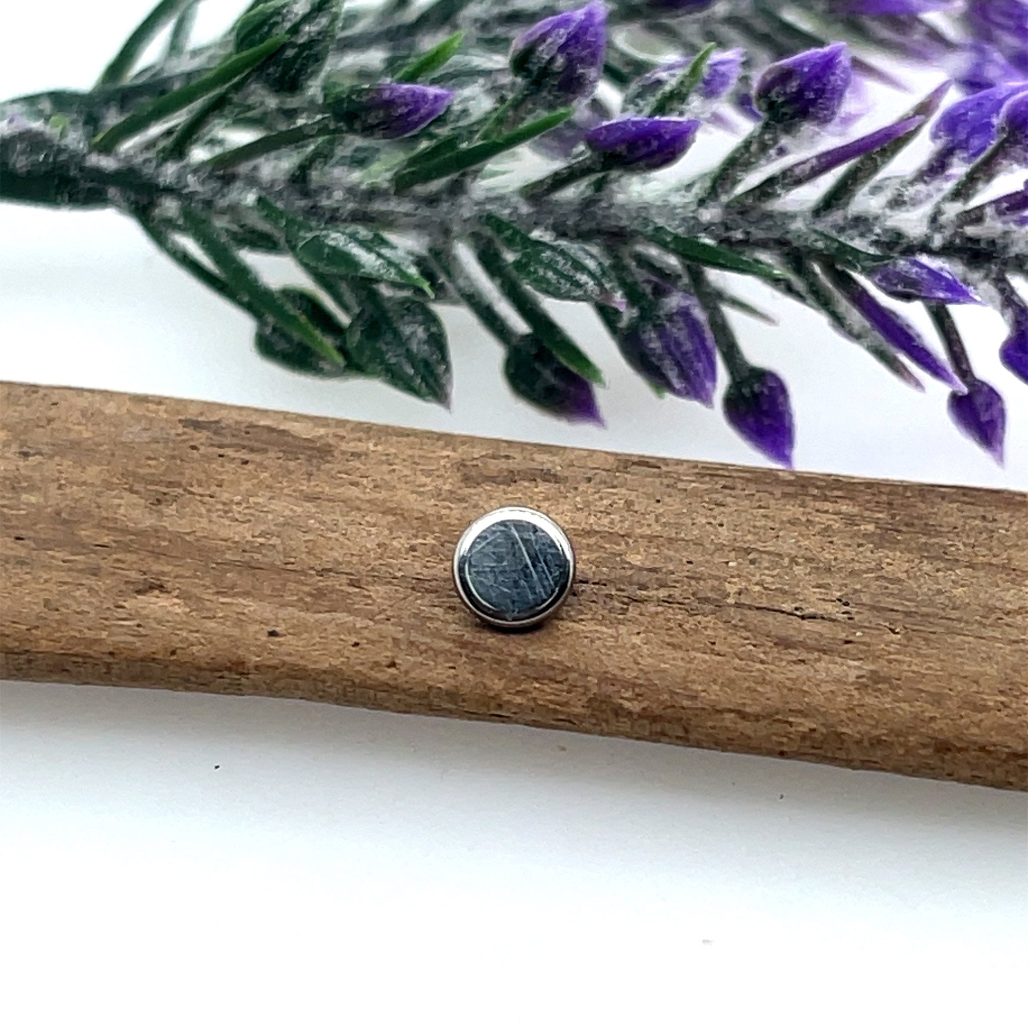 14g Titanium Threaded Disc End – Agave in Bloom