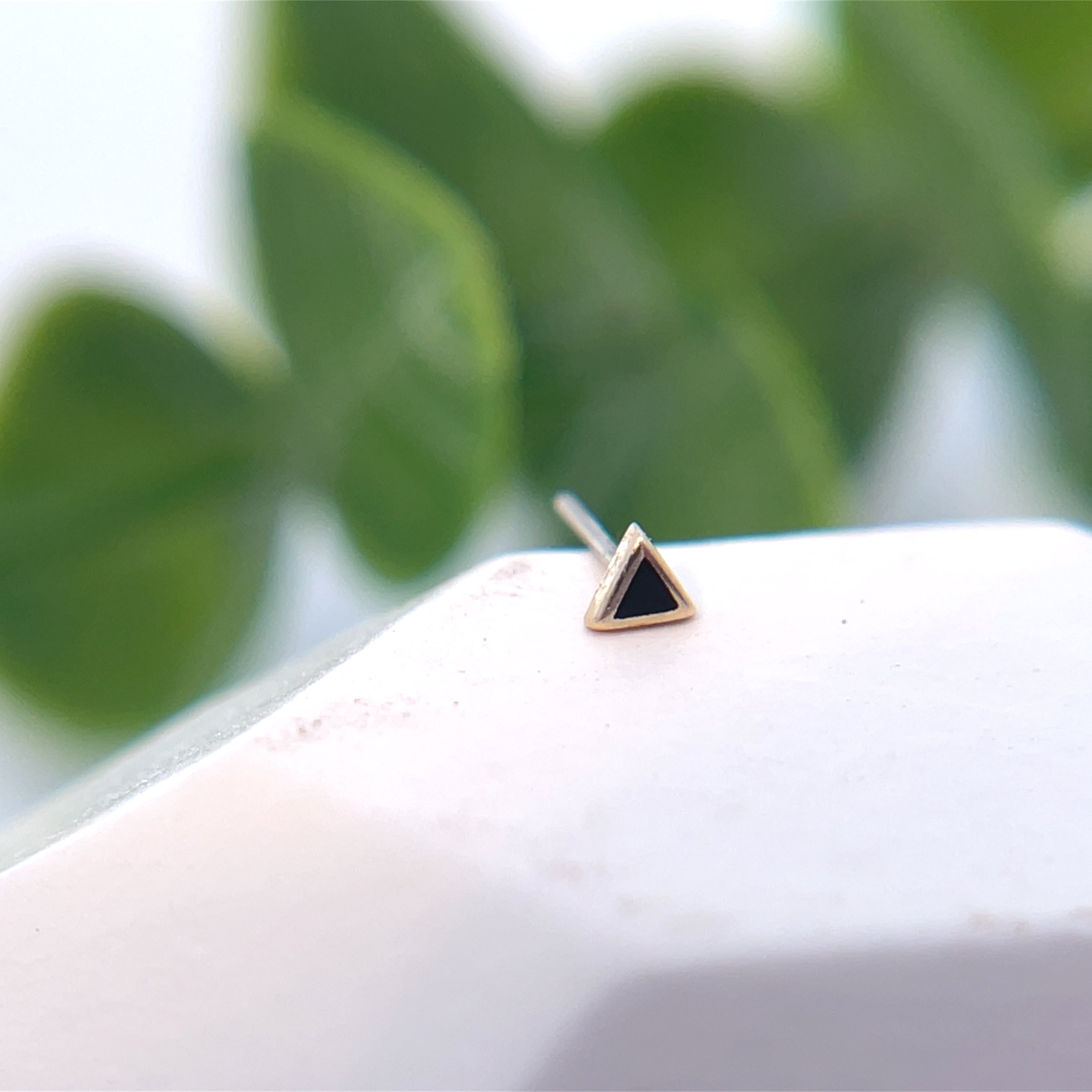 Bitty Toned Tryangle – Agave in Bloom