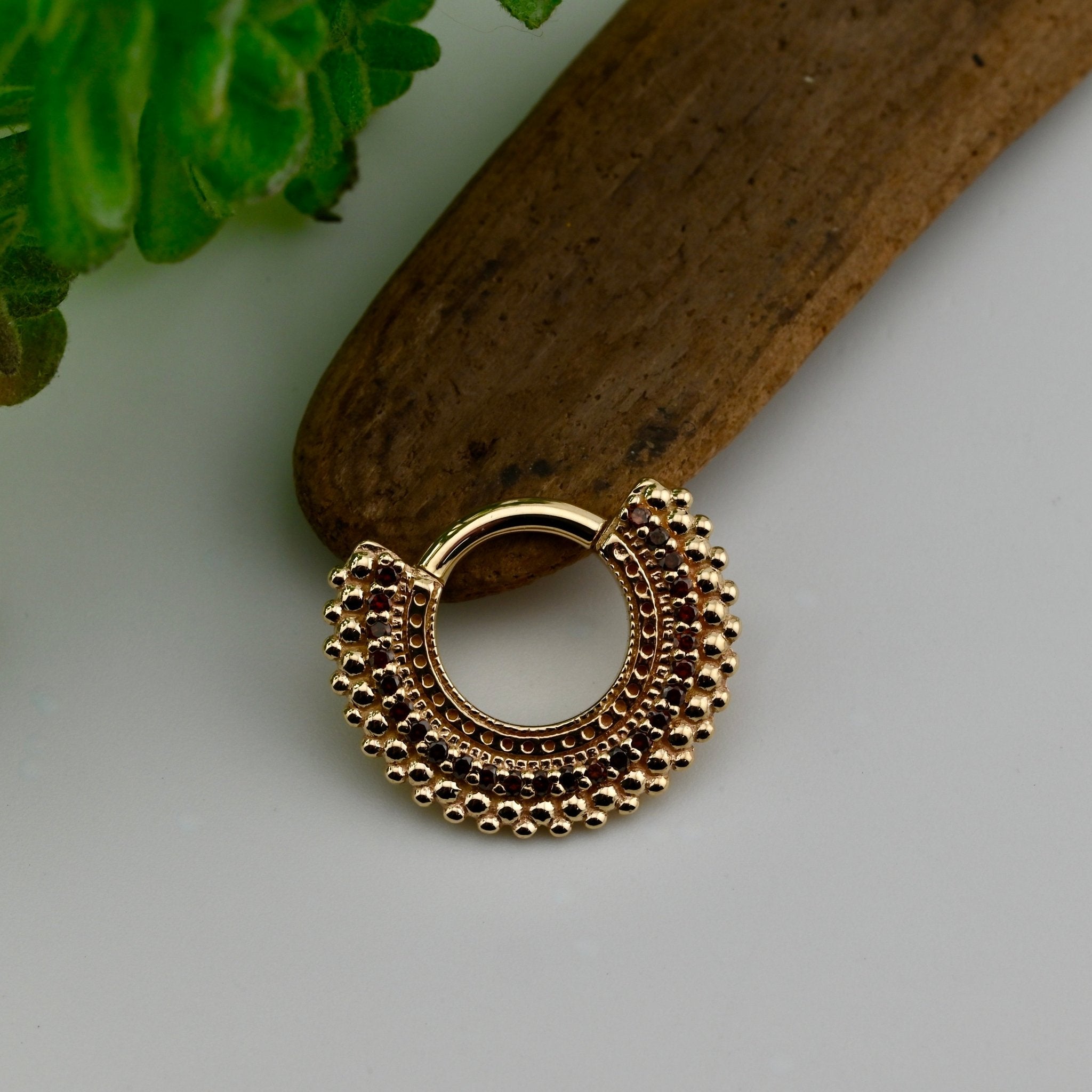 Affinity - Hinge Ring – Agave in Bloom