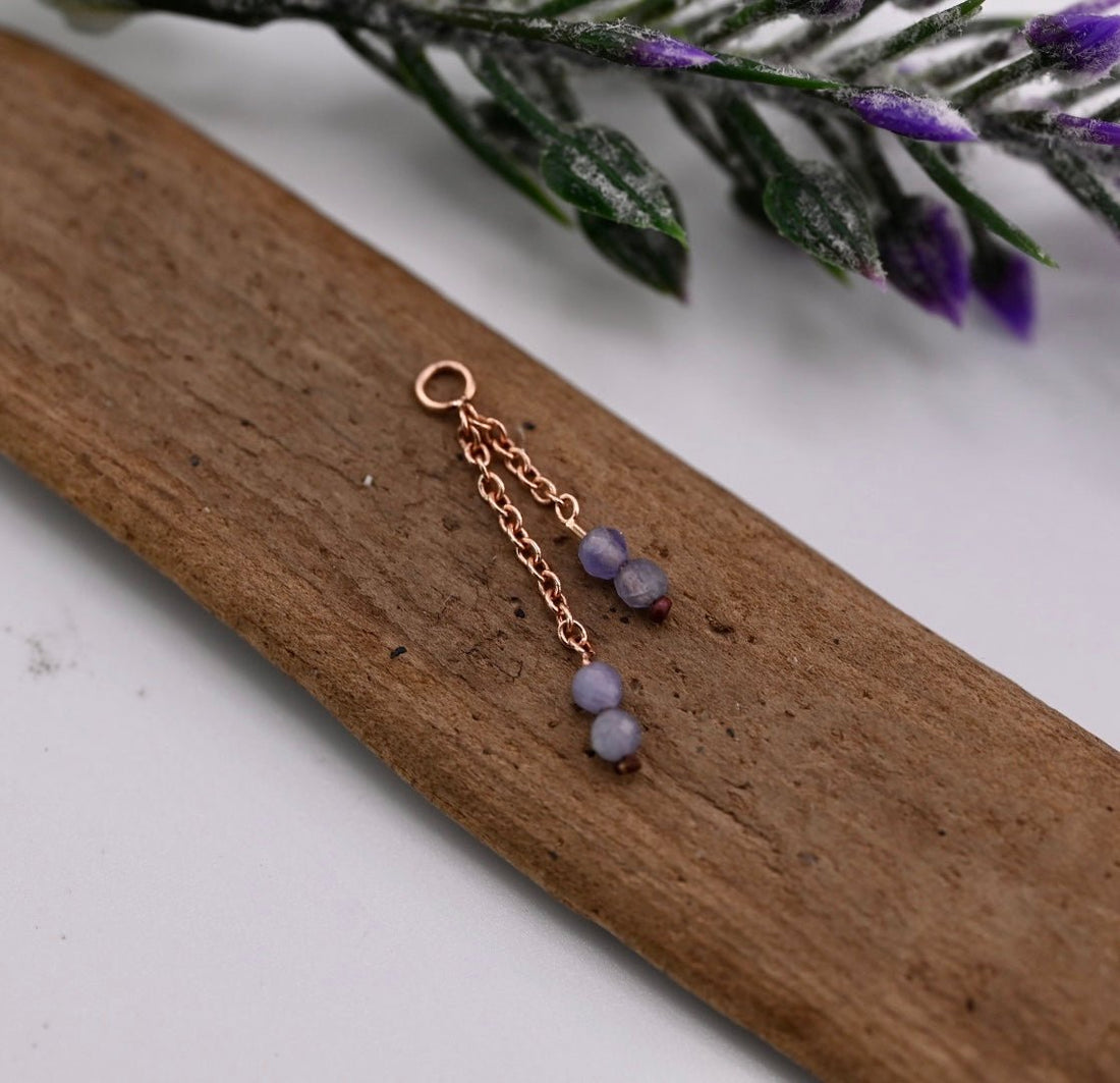 Gem bead duo – Agave in Bloom